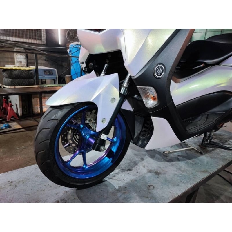 Nmax V2 Stock Mags Powder Coated in Prism Blue | Shopee Philippines