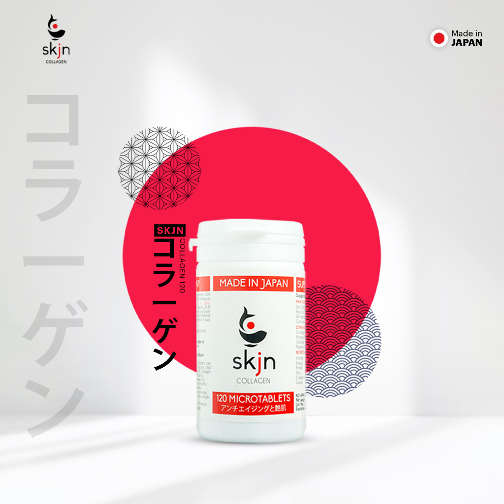 Skjn Collagen Microtablets 120s Duma Bottle, Made in Japan - 1 BOTTLE ...