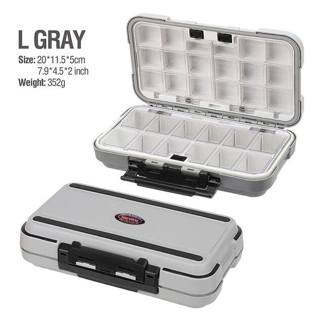 Fishing Lure Bait Tackle Bait Box Plastic Box Waterproof Compartments ...