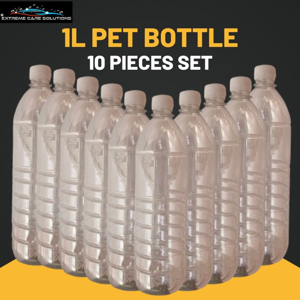 PET BOTTLE - 1 LITER | 10 PIECES - BOTE - BOTTLE - LITRO | DIRECT SUPPLIER | Shopee Philippines