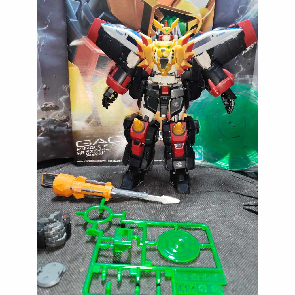 RG GAOGAIGAR MECHA ROBOT 1/144 BUILT | Shopee Philippines