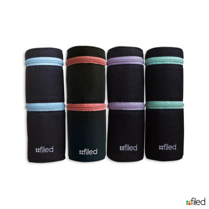 Filed Pen Capsule Pastel Ripstop Pencil Case Ballpen Holder Highlighter ...