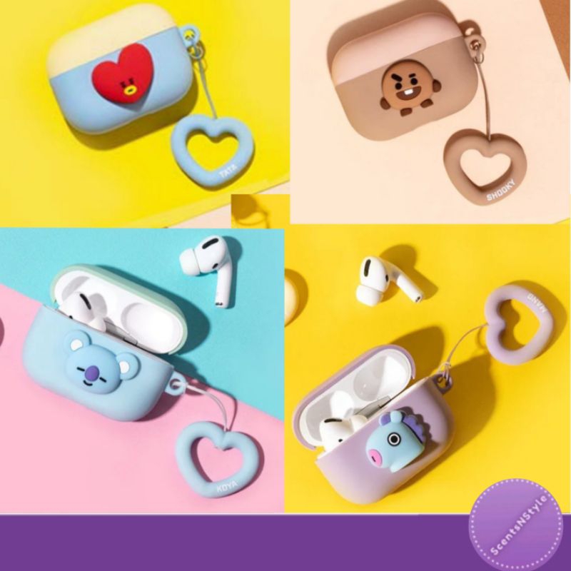 BT21 Airpods Pro Case Heart Ring Duo | Shopee Philippines