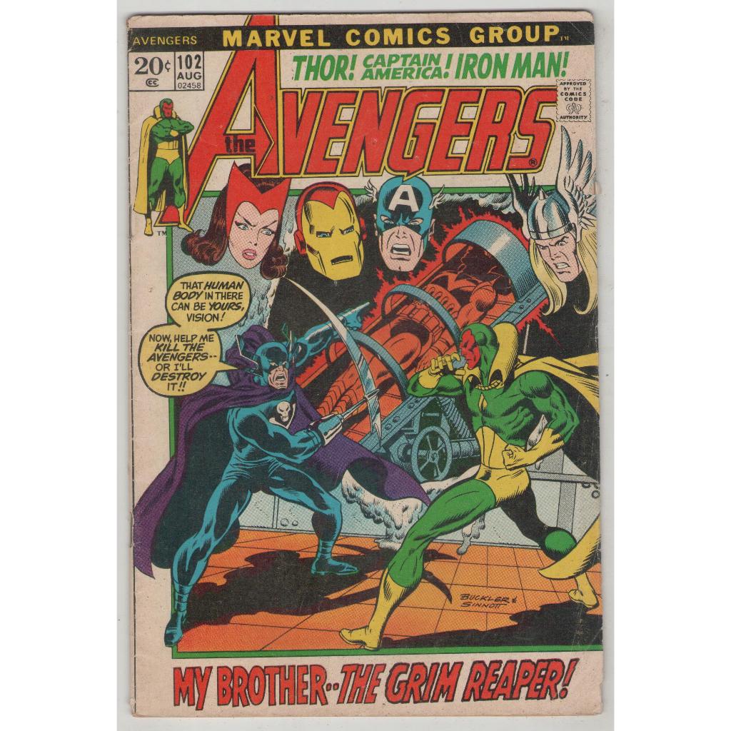 Avengers 102, 113, 114 (1972-73) early 1970's | Shopee Philippines