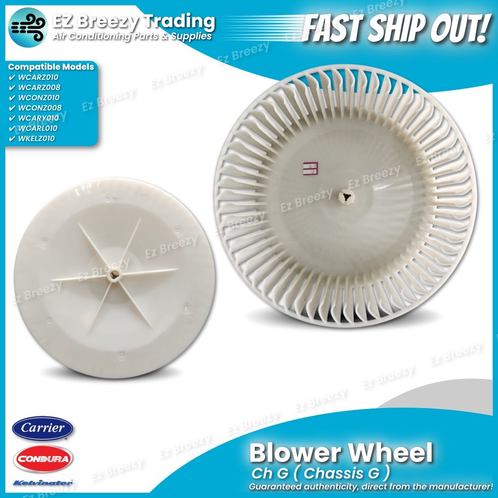 Blower Wheel Ch G | Carrier, Condura & Kelvinator Aircon A/C | Shopee ...