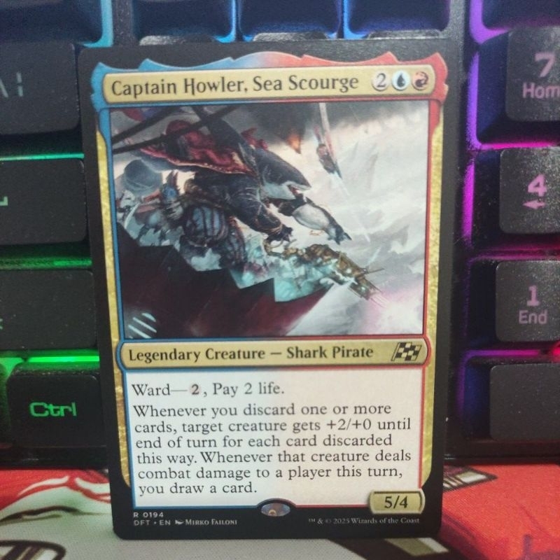 MTG Captain Howler Sea Scourge | Shopee Philippines