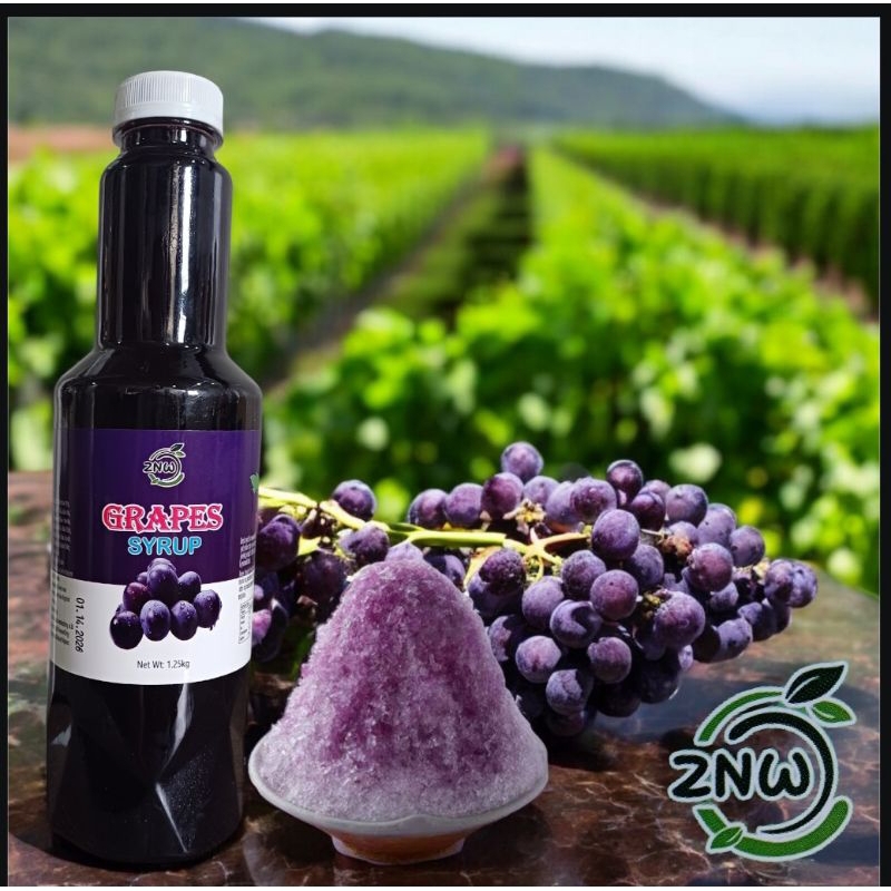 ZNW GRAPES CONCENTRATED SYRUP | Shopee Philippines