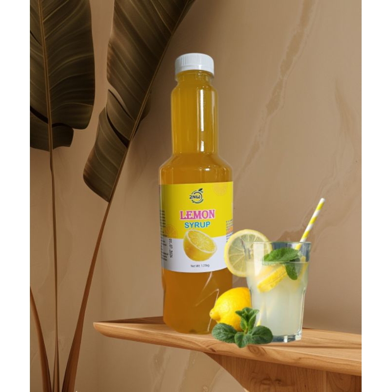 ZNW LEMON CONCENTRATED SYRUP | Shopee Philippines