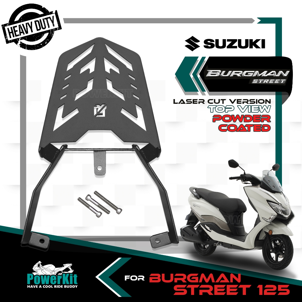 Suzuki Burgman Street EX 125 Top box Bracket / Burgman EX Bracket ...