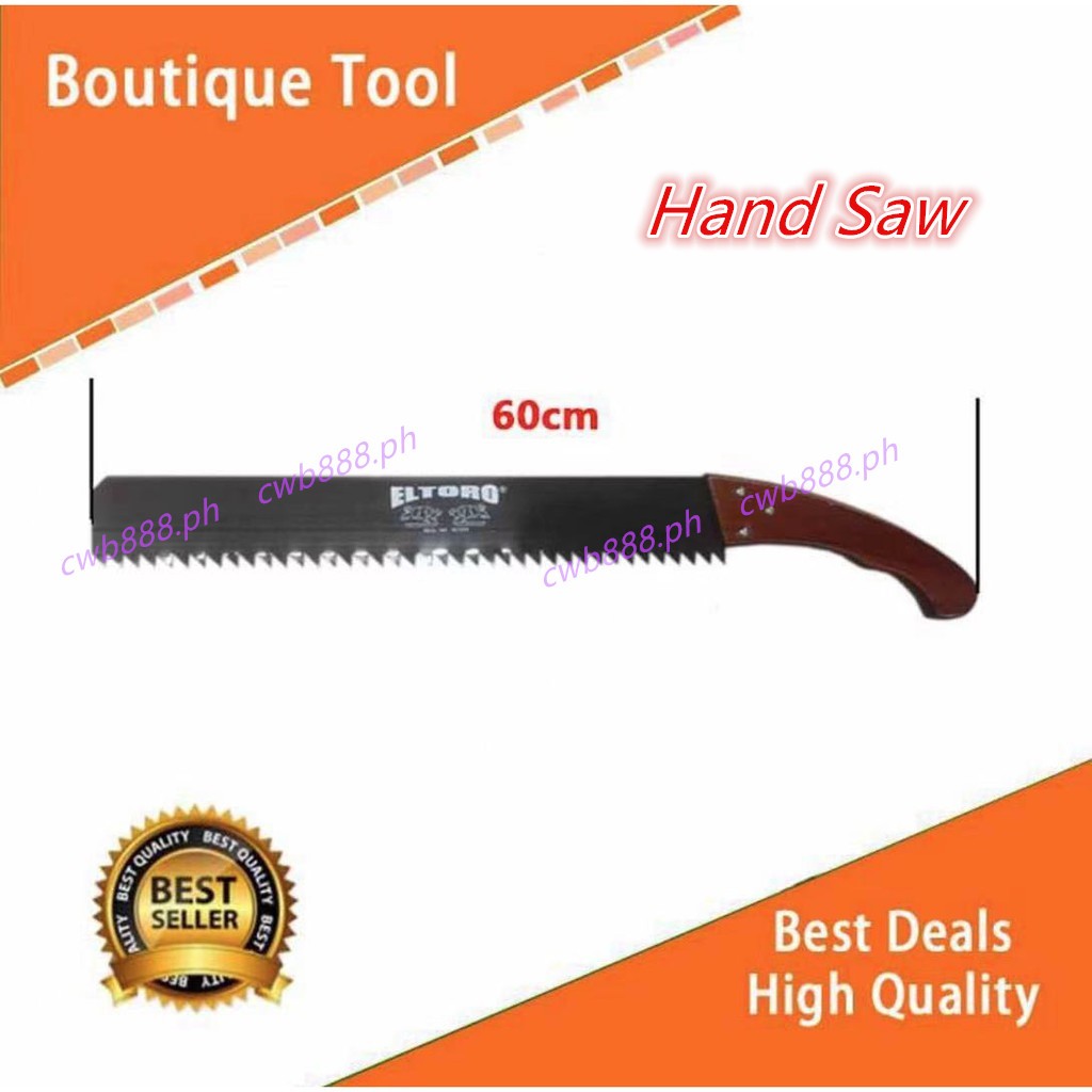 20" Hand Saw Woodworking Hacksaw Bi-Material Backsaw Reinforced Steel ...