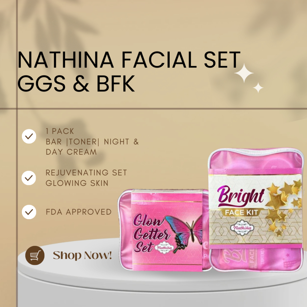 nathina ggs and bfk set Nathina facial set glow getter set bright face ...