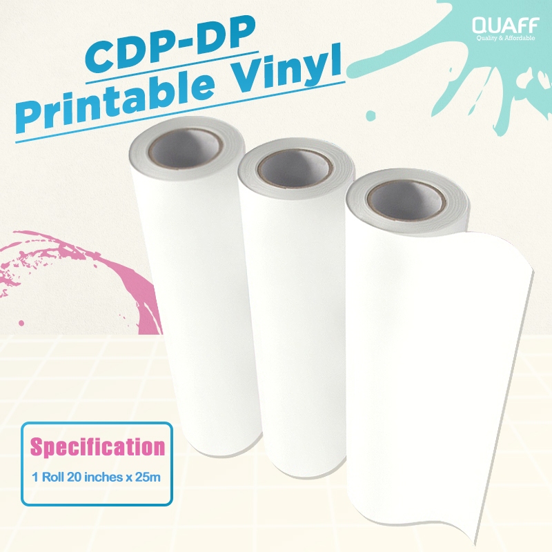 1roll Eco-Solvent Printable Heat Transfer Vinyl for T-shirt Printing ...