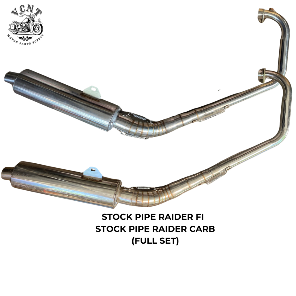 Full set Stock Pipe for RAIDER 150 Carb and RAIDER 150 FI | Shopee ...