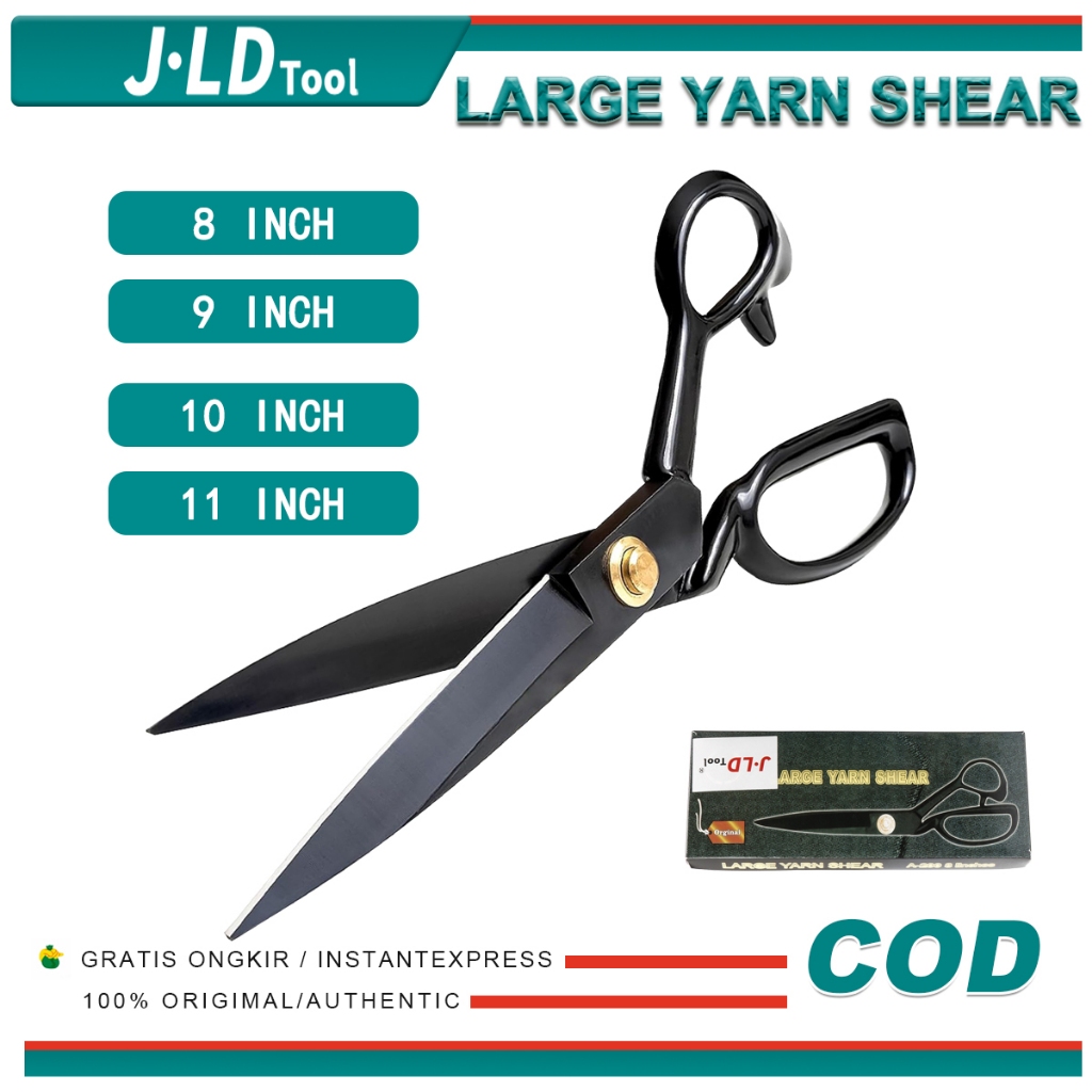 J.LD Tailor's Scissors 8-11inch Professional Sewing Scissors Dressmaker ...