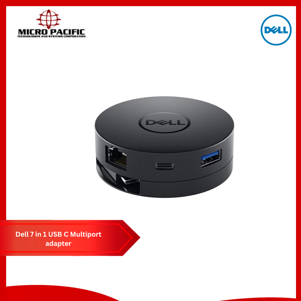 Dell 7 in 1 USB C Multiport adapter | Shopee Philippines