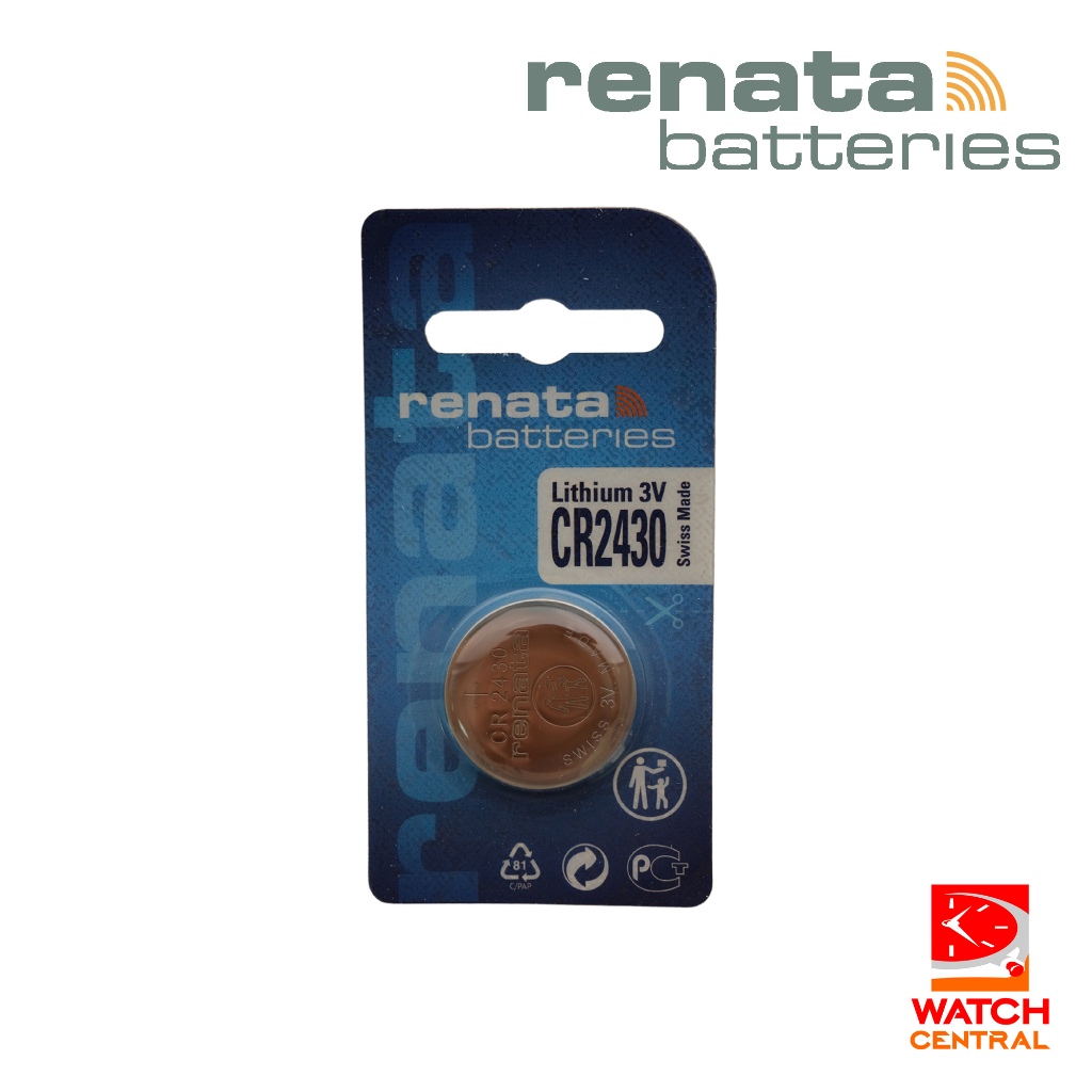 Renata CR2430 Lithium Battery | Shopee Philippines