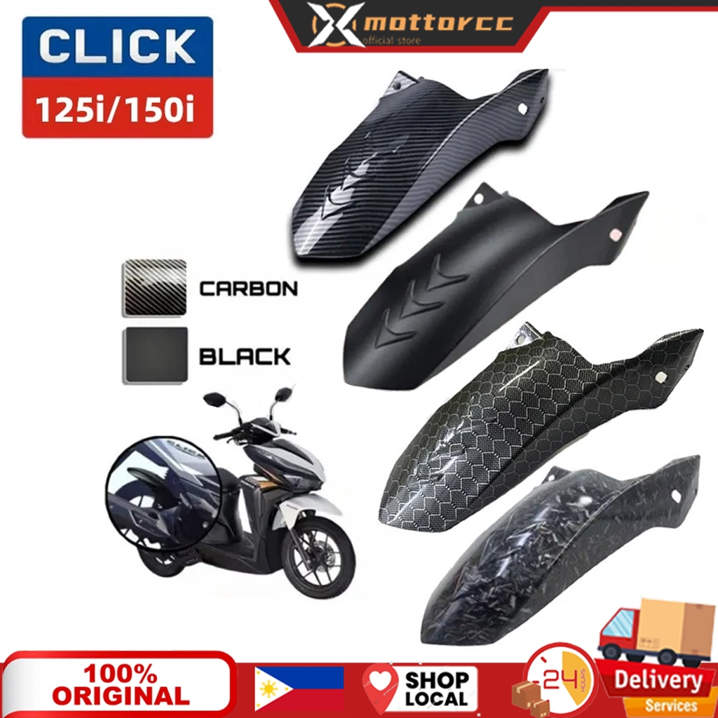 Rear Tire Hugger Carbon Mudguard For Honda Click 125i 150i fender125 ...