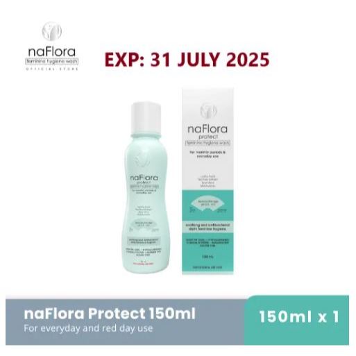 naFlora Feminine Hygiene Wash - Protect (GREEN) 150ml | Shopee Philippines