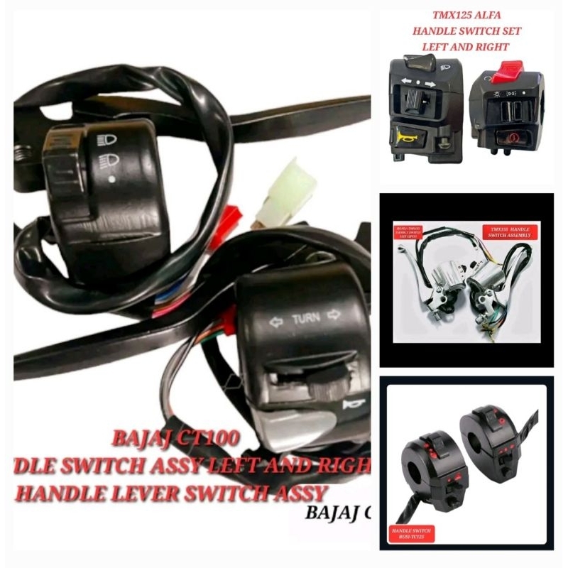 HANDLE SWITCH MIO SUPREMO TMX155 CT100 TMX125 ALFA TC125 LUCKY STAR ...
