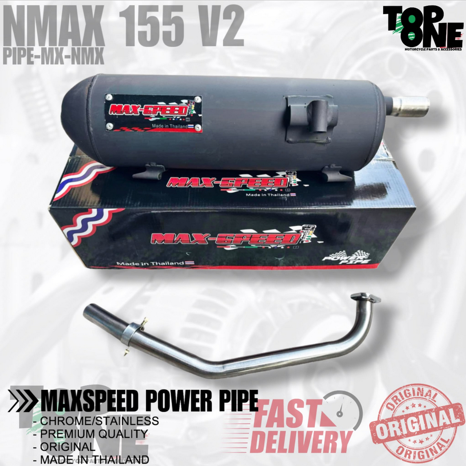 MAXSPEED POWERPIPE MUFFLER THAILAND NMAX155 V2 | Shopee Philippines
