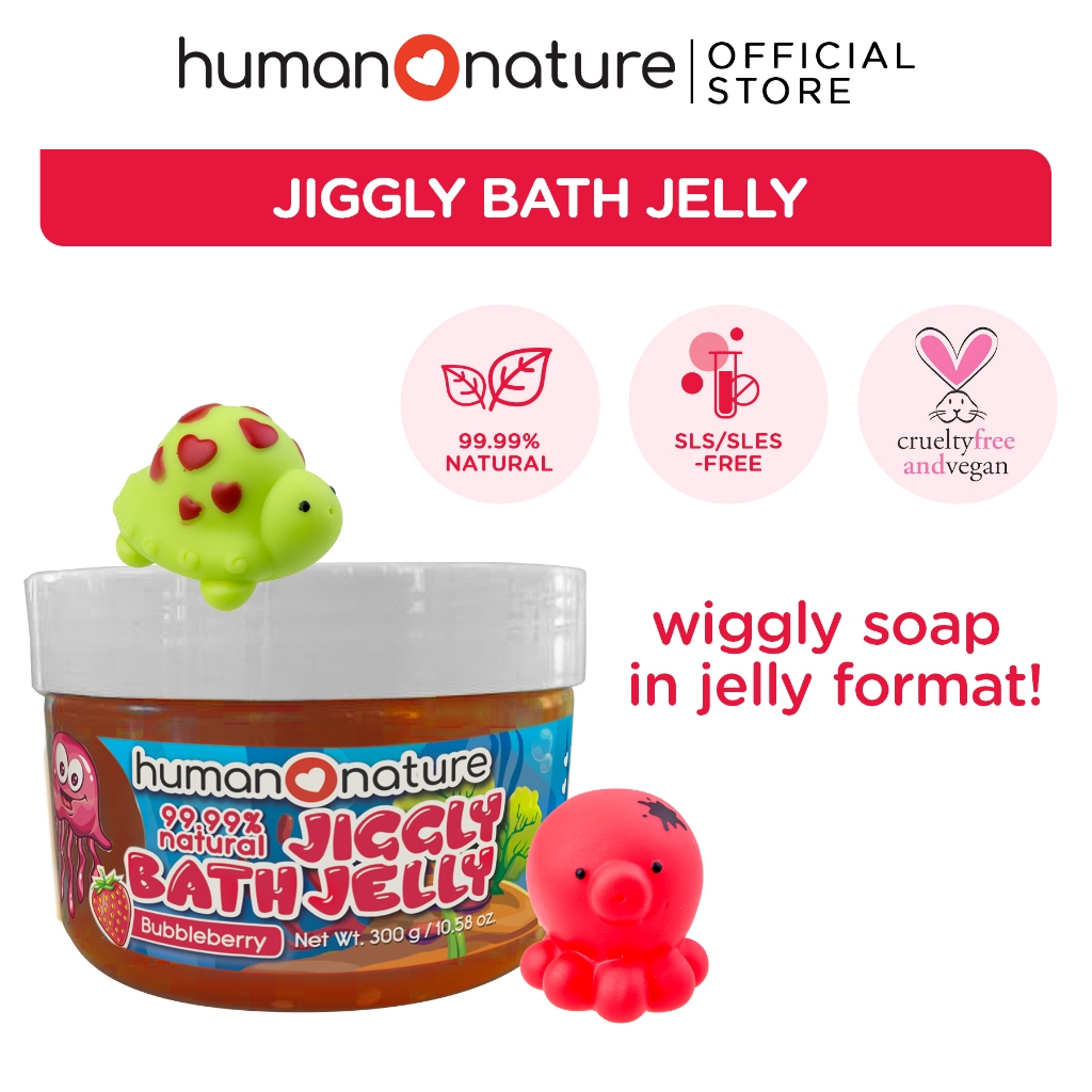 Human Nature Kids Jiggly Bath Jelly 300g (No Harmful Chemicals ...