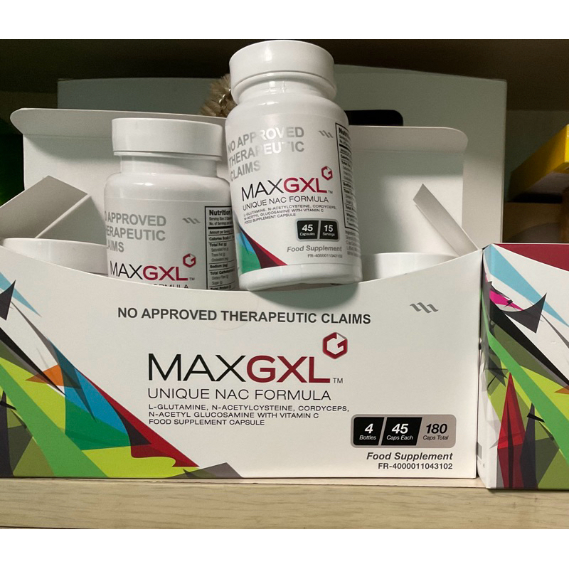Max Gxl glutathione dietary supplement 1 bottle or 1 box 4 bottles ...