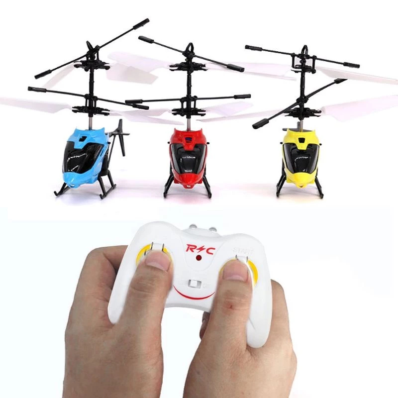 2 in 1 Remote Control Helicopter toys for boys Toy External Sensor RC ...