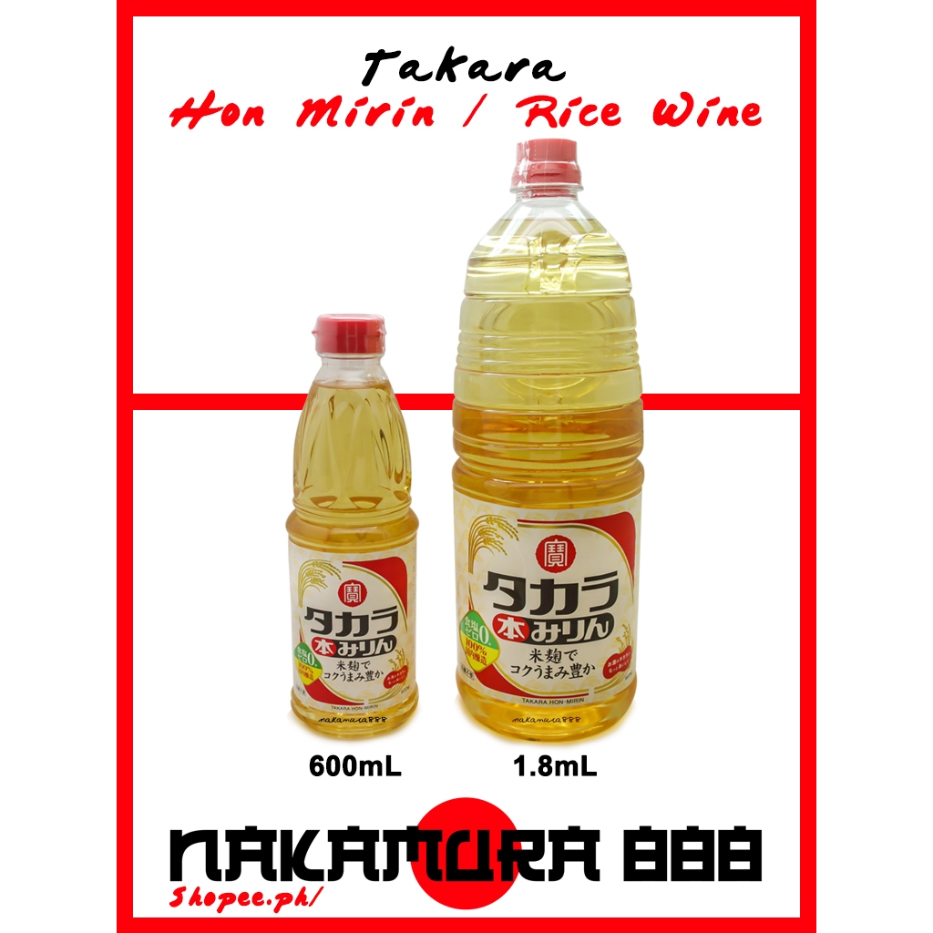 [Japan] Takara Hon Mirin Rice Wine - 600mL | 1.8mL | Shopee Philippines
