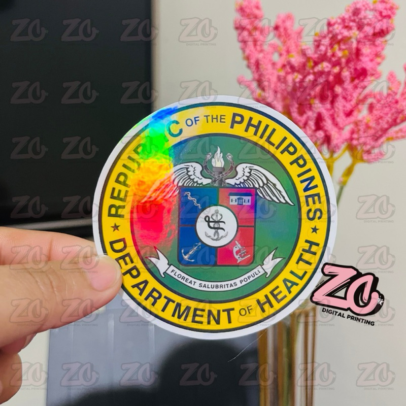 DOH Logo Sticker Waterproof | Shopee Philippines