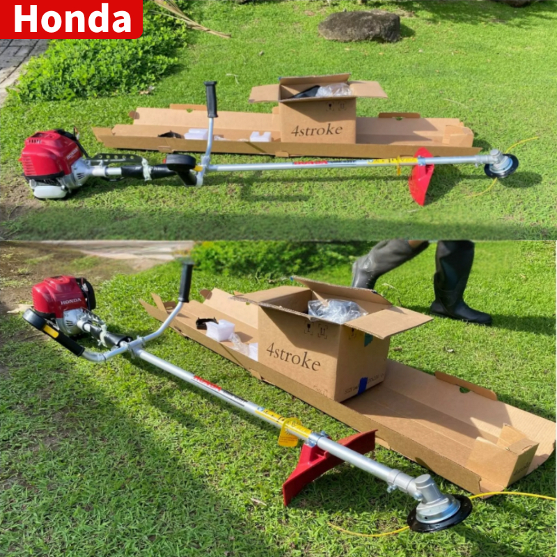 COD Japan Honda 4-Stroke Grass Cutter GX-35 Gasoline Grass Cutter Portable Brush Grass Trimmer ...