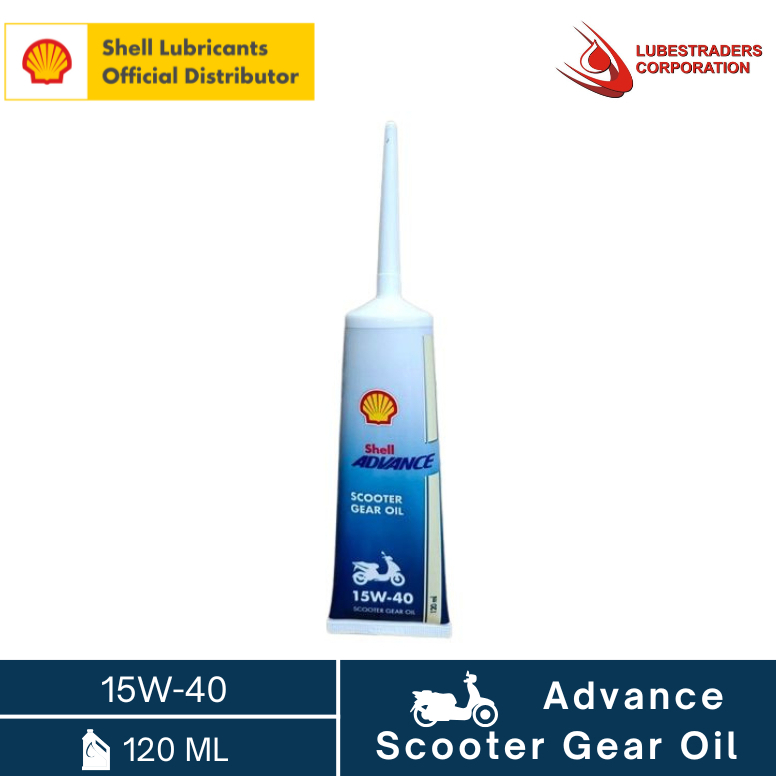 Shell Advance Scooter Gear Oil 15W-40 - 120ml | Shopee Philippines