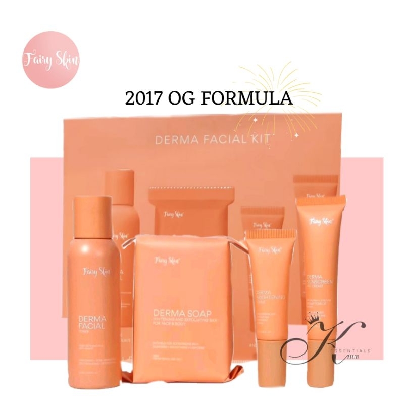 FAIRY SKIN DERMA FACIAL SET OG FORMULA | Shopee Philippines