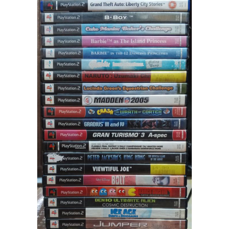 PS2 PlayStation 2 Games ORIGINAL USED US REGION NTSC U/C (PABASA PO NG ...