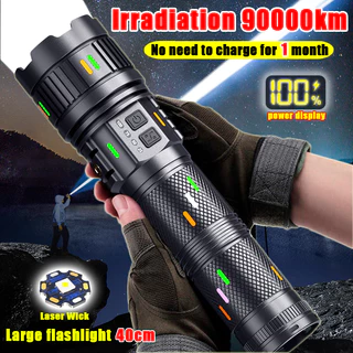 Shop flashlight rechargeable heavy duty for Sale on Shopee Philippines