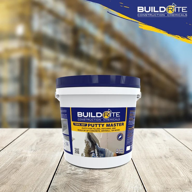 BUILDRITE TOFIL 807 PUTTY MASTER (Gallon) 5kg | BRFS0005 | Shopee ...