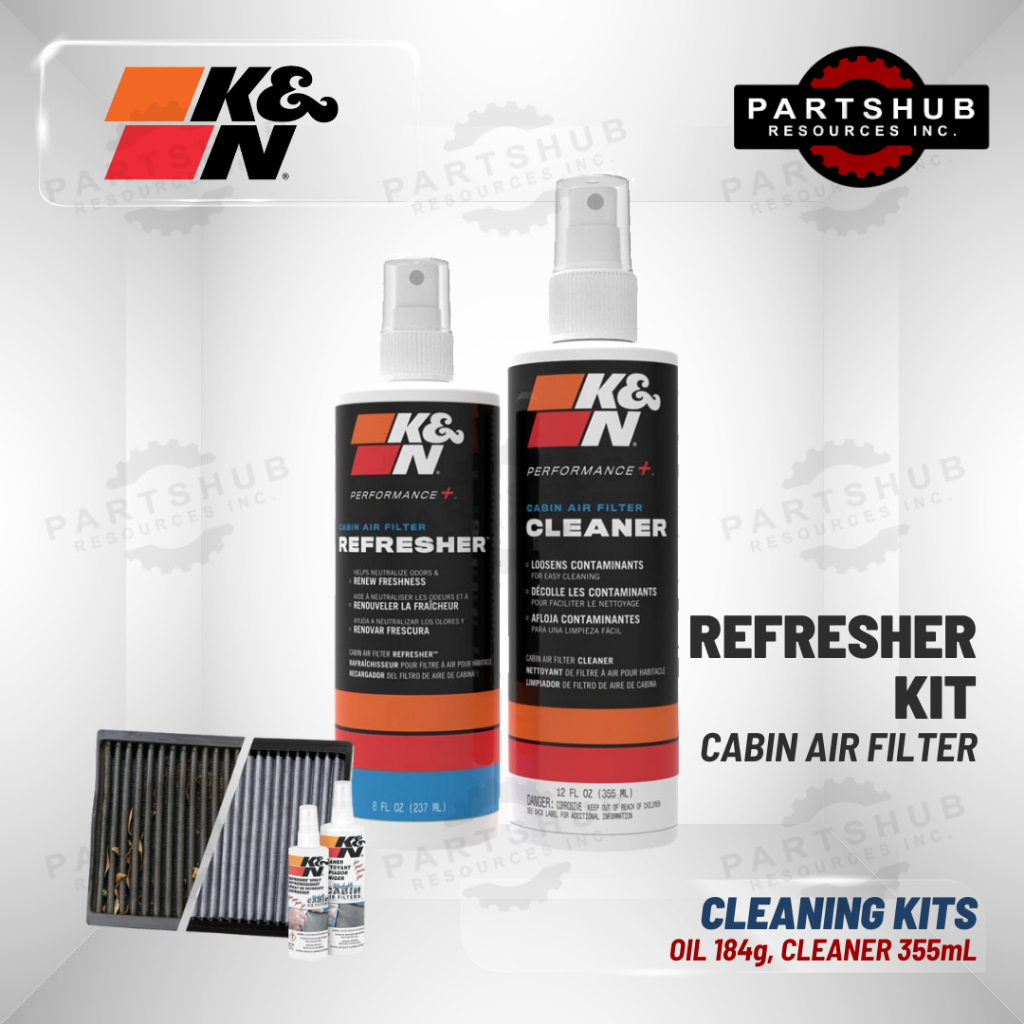 K&N CLEANING KIT REFRESHER CABIN AIR FILTER SPRAY CLEANER | Shopee ...