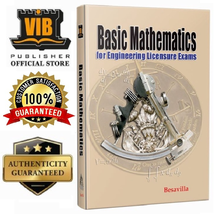 BESAVILLA Basic Mathematics for Engineering Licensure Exams | Shopee Philippines
