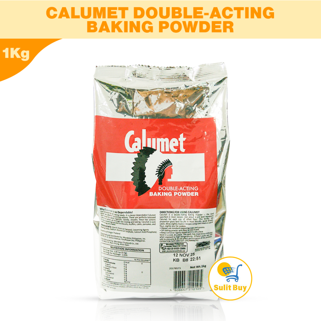CALUMET - Double-Acting Baking Powder (1kg) | Shopee Philippines