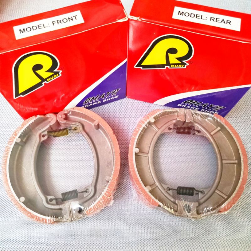 Rusi Brake shoe (front&rear) | Shopee Philippines