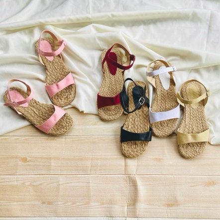 Classy & Comfortable Abaca Sandals: Handmade, High-Quality Flat Sandals ...