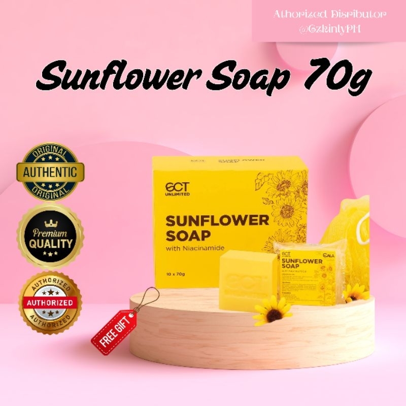 SCT Sunflower Soap with Niacinamide 70g | Shopee Philippines