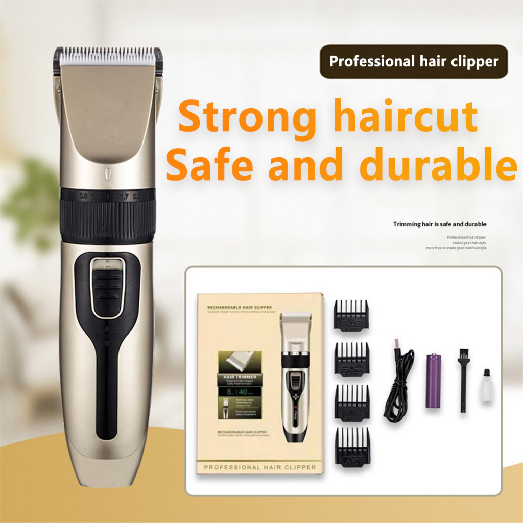 【PRO】10 in 1Rechargeable Hair Clipper Razor Shaver for Men Haircut ...