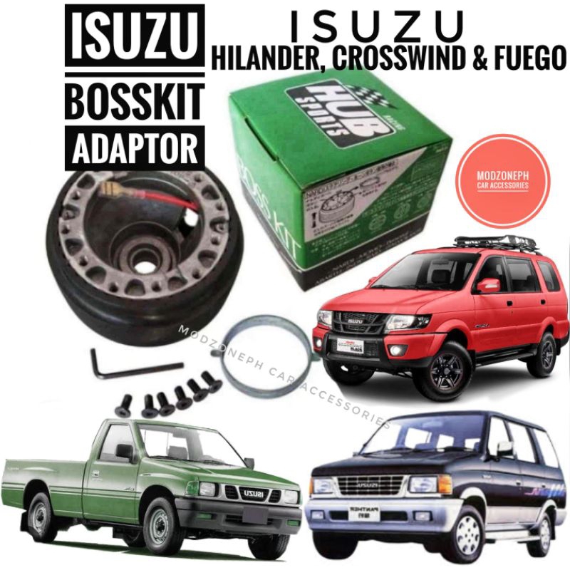 BOSS KIT ISUZU ADAPTOR FOR CROSSWIND, HILANDER AND FUEGO STEERING WHEEL ...