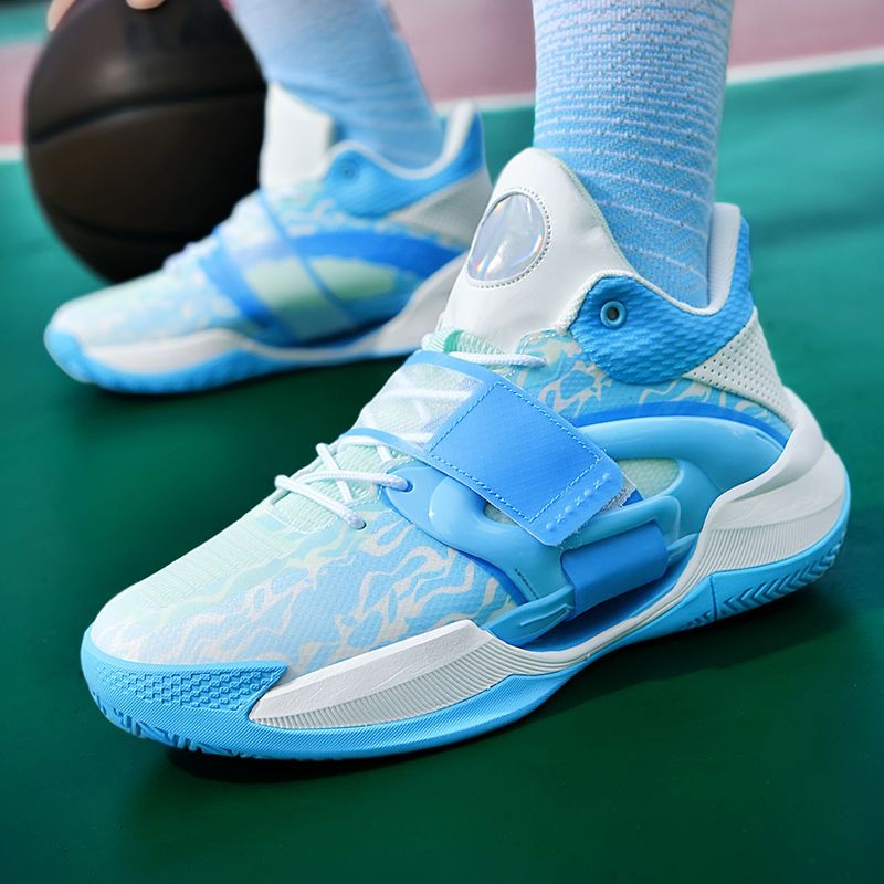 Basketball Shoes Mid-cut Sports Shoes Outdoor With Spike Sizes 41-45 ...