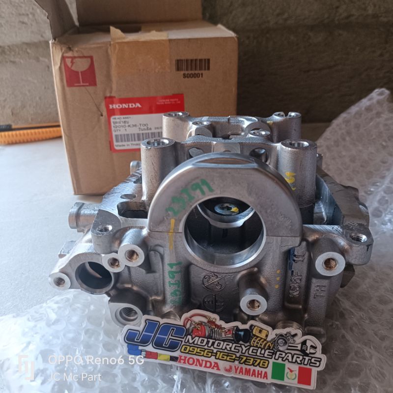 STOCK CYLINDER HEAD FOR HONDA CLICK V2 150i/ADV150/PCX150 (12010-k36 ...