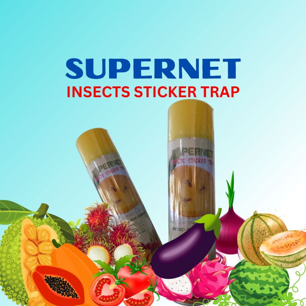 SUPERNET INSECTS STICKER TRAP 600ML | Shopee Philippines