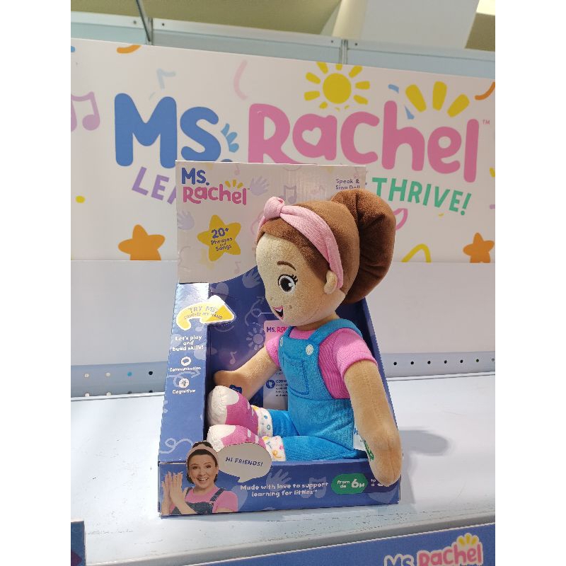 Original Ms Rachel Stuffed toy / Doll (w/ baby company price tag ...