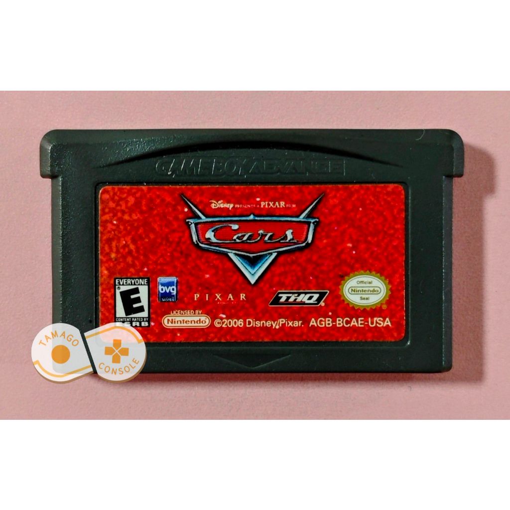 Cars - [GBA / Gameboy Advance Game] [NTSC - ENGLISH Language] | Shopee ...