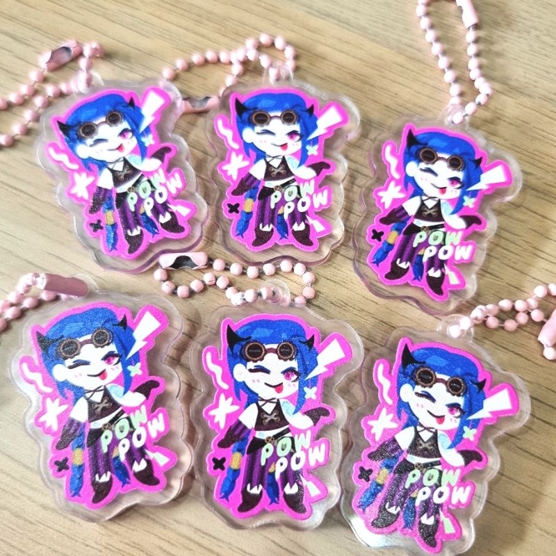 Arcane Jinx Mini Keychain League of Legends Powder | Shopee Philippines