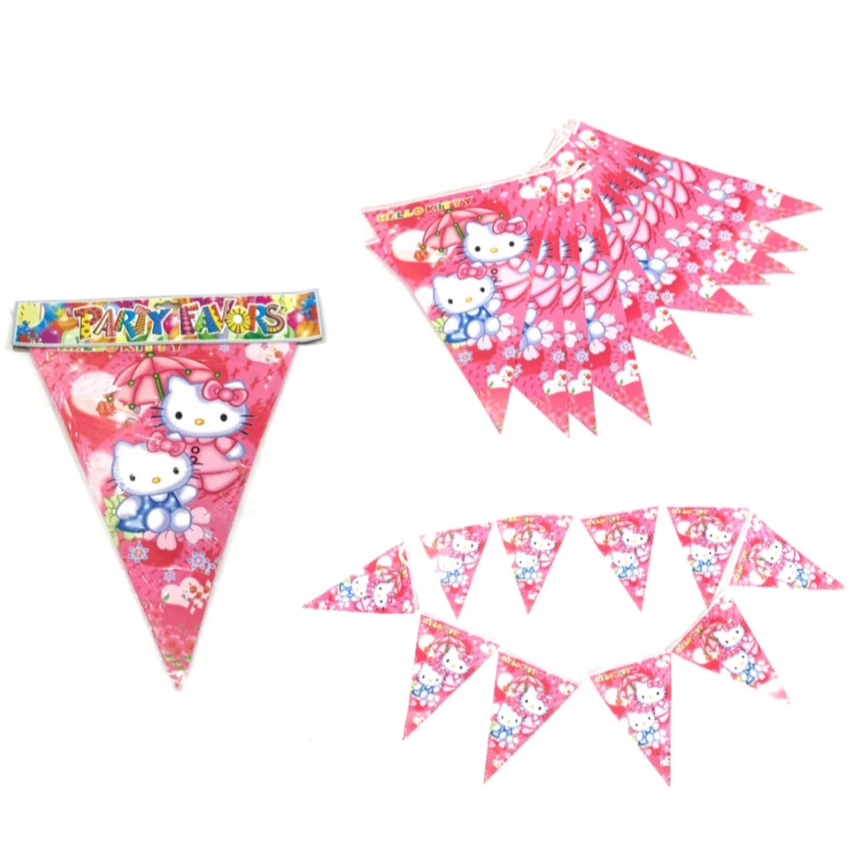 Hello Kitty Part Flag/Banderitas Theme Decorations | Shopee Philippines
